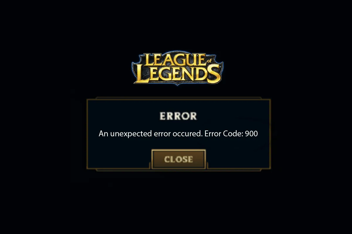 Erreur Code 900 Sur LoL : Solutions Et Causes Du Problème